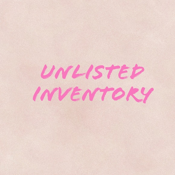 Other | Unlisted Inventory For Live Show | Poshmark